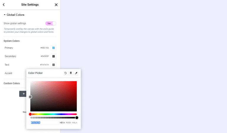 How to Easily Set Global Fonts & Colors in Elementor | WebPower